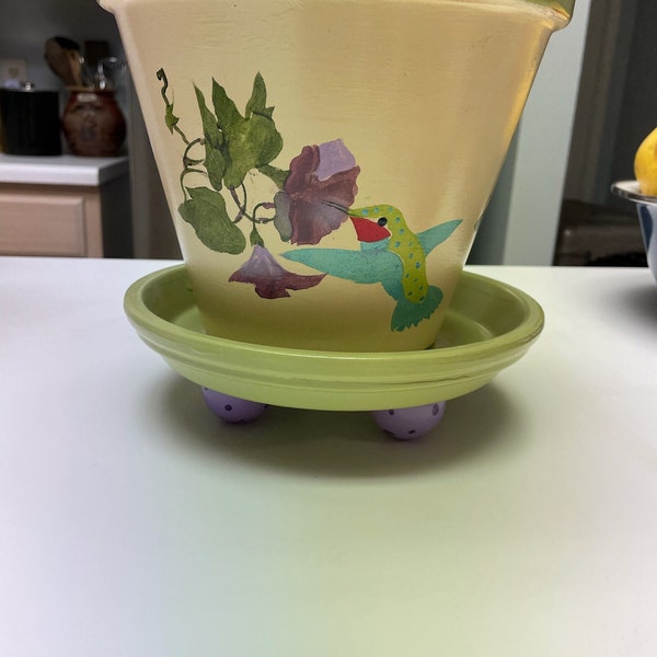 Hummingbird Flower Pot - Etsy