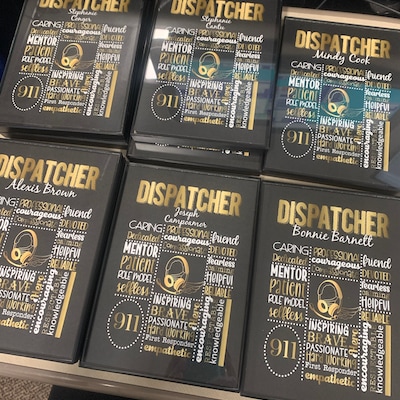 Printable 911 Dispatcher Gift Dispatcher Gift for Dispatcher Thank You ...