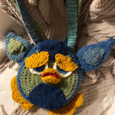 Furby Bag Crochet Pattern English PDF Digital File Instant Download - Etsy