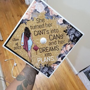 Graduation Cap Topper Label/criminal Justice Major/ Future FBI - Etsy