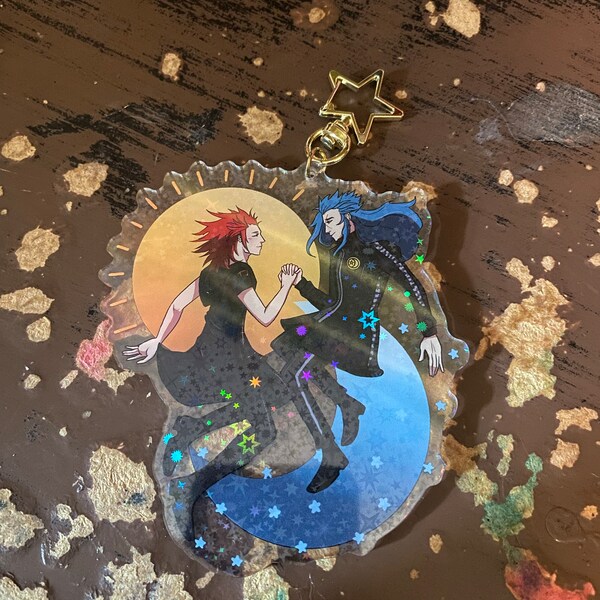 Sea Salt Family 4.25" Acrylic Standee Axel Saix Roxas Xion Kingdom ...