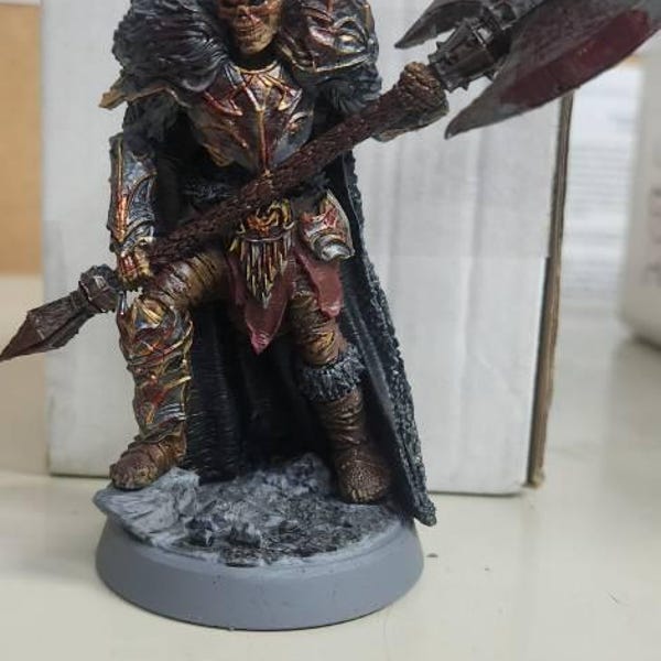 Orc Orog / Half-orc Fighter Barbarian DND Resin 28mm Scale Dungeons ...