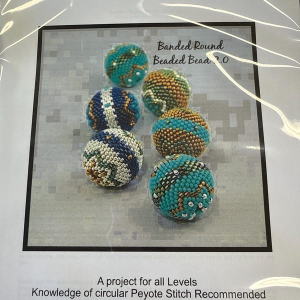 Freeform Flow Beaded Bead Kit, Freeform Peyote Stitch Bead Pack, Focal ...