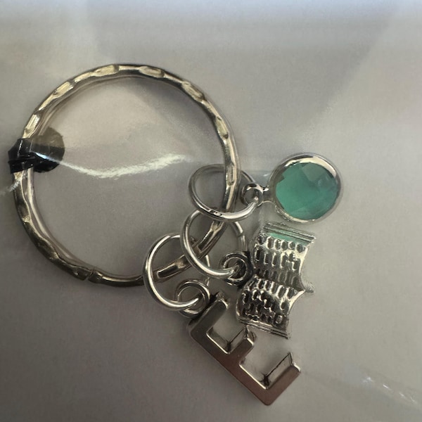 Personalised Artists Keyring, Palette and Paint Brush Keychain ...