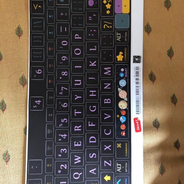 Galaxy Keyboard Stickers Laptop Keyboard Cover Vinyl MacBook Keyboard ...