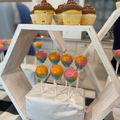 Rainbow Sherbet Lollipops 6-piece Set by I Want Candy - Etsy