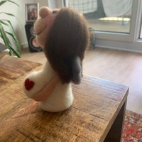 Schutzengel LISA im Glück & Glückspilz filz filzen Engel - Etsy.de