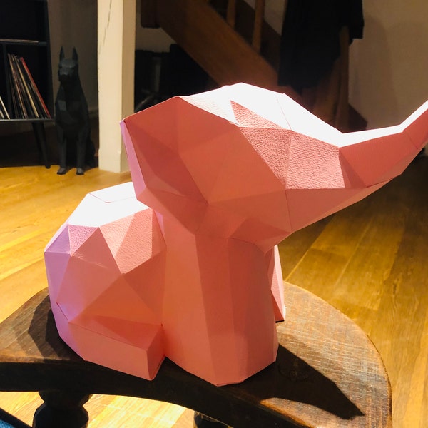 Trio Babies Animals Pack Papercraft. PDF, SVG Digital Templates ...