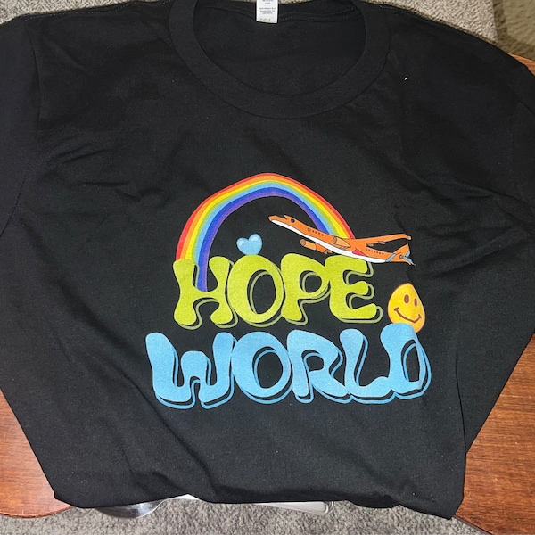 Hope World Hobicore Unisex Shirt Tshirt | Hobihearteu Shop - Etsy