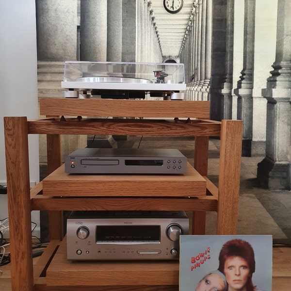 Hifi Rack, Hi End Furniture, Audio Stand, Hi Fi Oak Furniture Custom ...