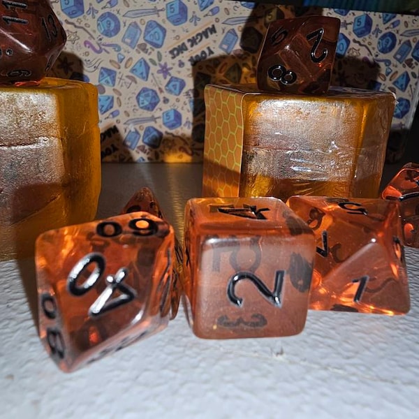 Honey Dice Soap (1.6oz/46g) Set | D&D Dice | DND - Etsy