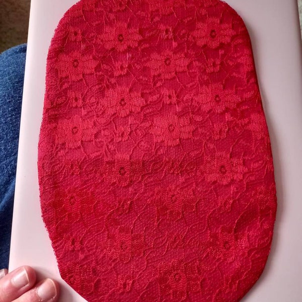 Coloured Lace Stoma Bag Covers, Handmade Ileostomy, Colostomy Bag ...