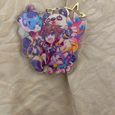 Sora Riku & Dream Eaters Kingdom Hearts Double-sided 7 Cm - Etsy