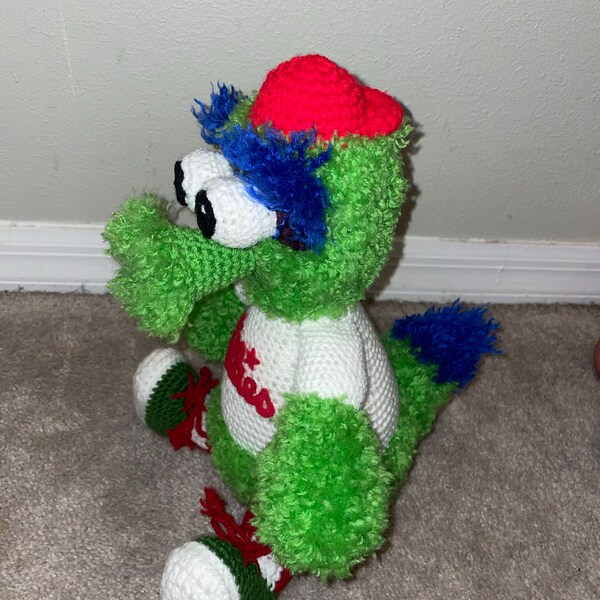 Philadelphia Phillies Phanatic Inspired - Learn How to Crochet ...