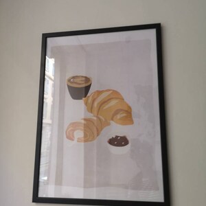 German Breakfast Art Print German Food Print Breakfast Poster | Etsy
