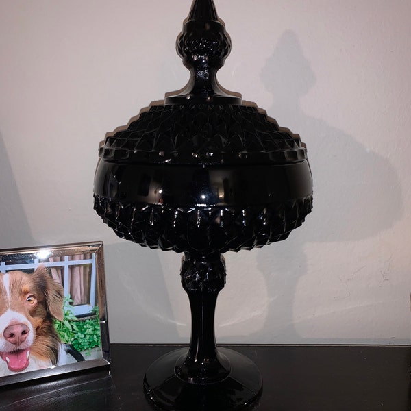 Vintage Blue Ridge Southern Pottery Square Trinket Box Made in the USA ...