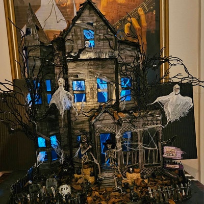 Haunted House DIY Decoration Kit - Etsy