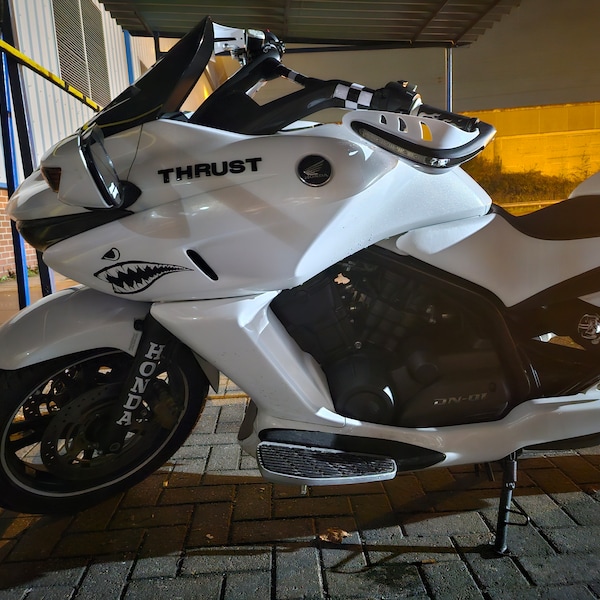 2x Shark Teeth - War Machine Car Decals Stickers Japanese Auto ...