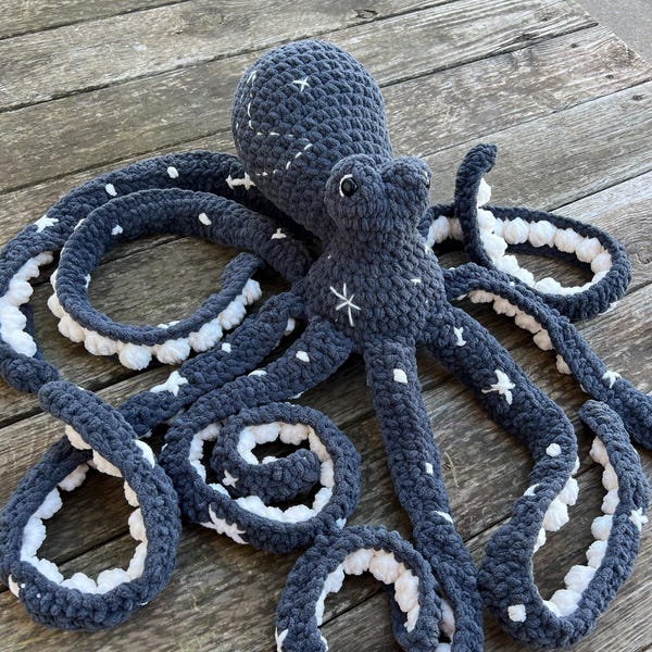 Cal the Colossal Squid Pattern Crochet Pattern digital Download PDF - Etsy