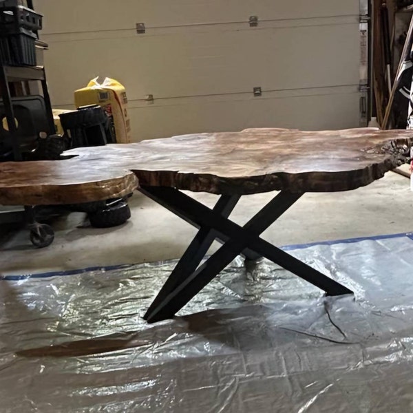 Metal Table Base, Steel Table Frame, Coffee Table Base, Metal Table ...