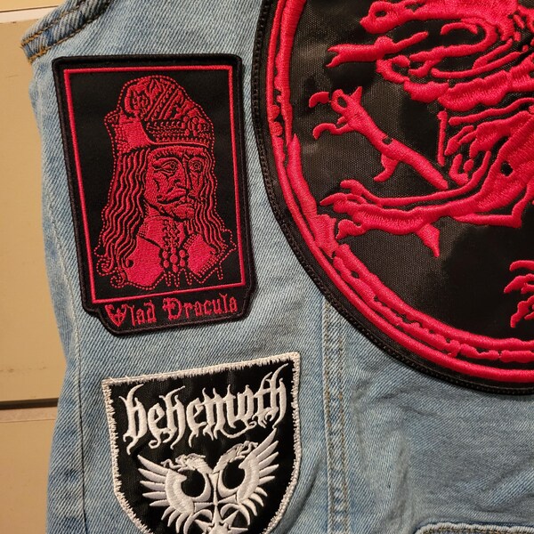 Elizabeth Bathory | Embroidered Back Patch - Etsy