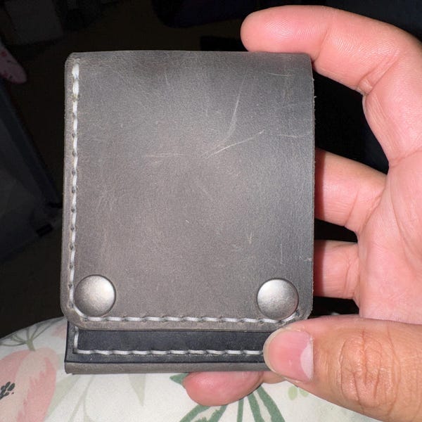 THE WOODFORD. Minimalist Wallet - Etsy