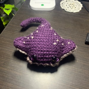 Crochet Stingray Digital Pdf English Amigurumi Pattern Big or Giant ...