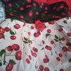 All Over Cherries Poly Cotton Print Fabric, 60" Wide, Non-stretch ...