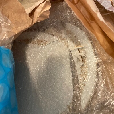 2 Princess House Crystal Buffet Silverware Caddies, Vintage Pattern 438 ...