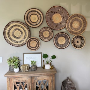 African Hand Woven Pot South Africa Traditional Zulu Grass Storage Pot ...
