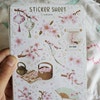 Sticker Sheet - Sakura | Journal Stickers, Planner Stickers, Scrapbook ...