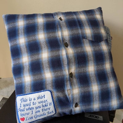 Personalised Memory Embroidery Patch for a Memory Pillow Let This ...