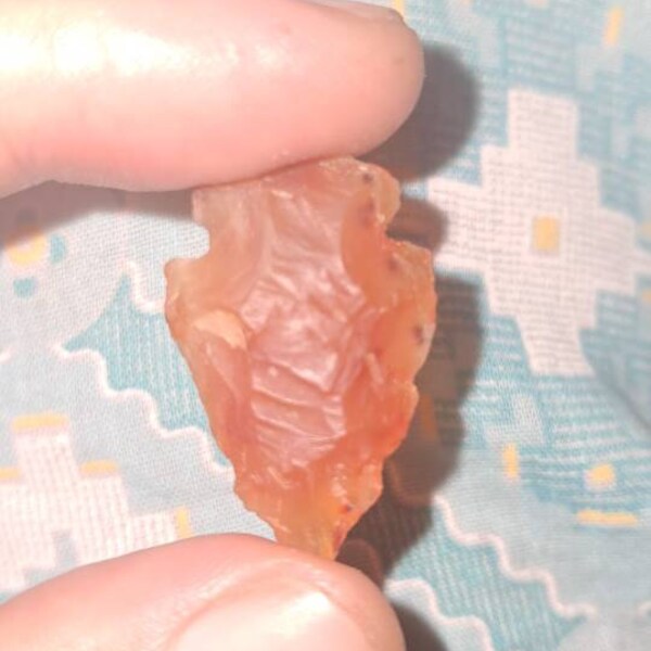 Natural Carnelian Arrowhead Gemstone Carving Stone Arrowhead Carnelian ...