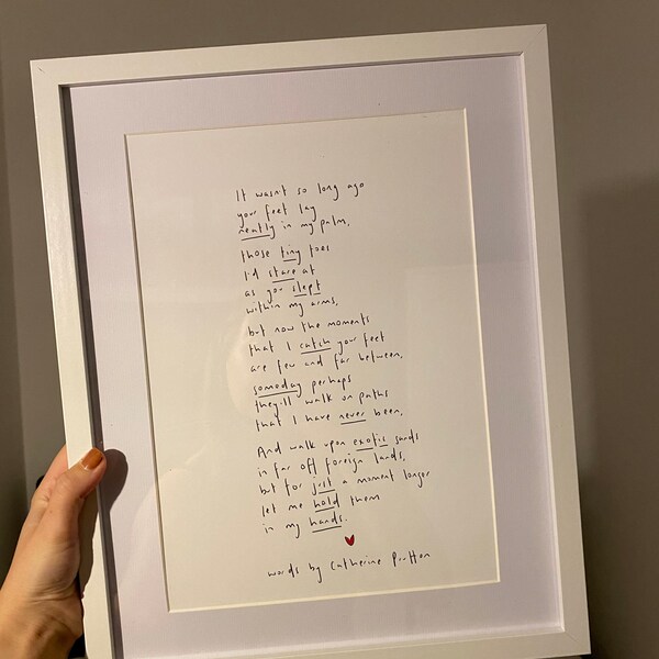 If You Could See What I Can See, Original Handwritten Poem Print - Etsy