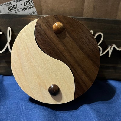Yin Yang Box Jewelry Box Trinket Box Change Holder - Etsy