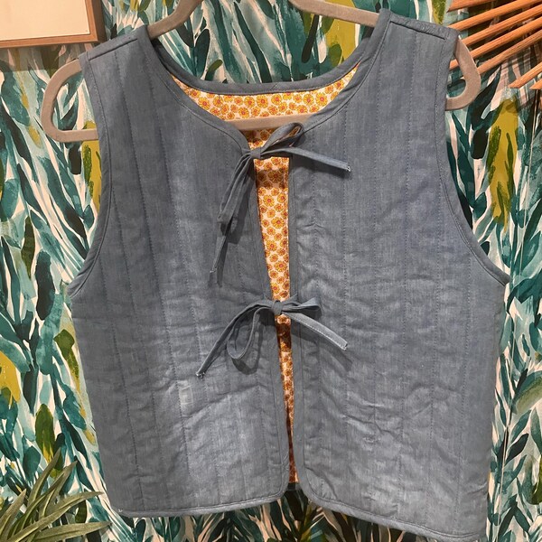 Ruby Vest PDF Sewing Pattern | Size Inclusive 0-34 | Beginner Friendly ...