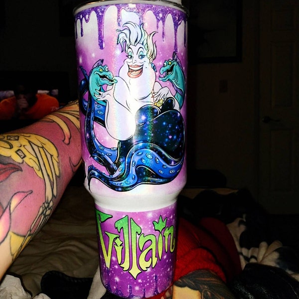 Rhinestone Heart 40oz Tumbler - Stainless Steel W/handle, Bling Dimond ...