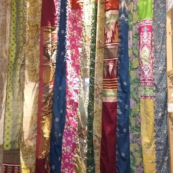 Ribbon Curtain/ Fly Curtain - Spring Colours, Made to Measure ...