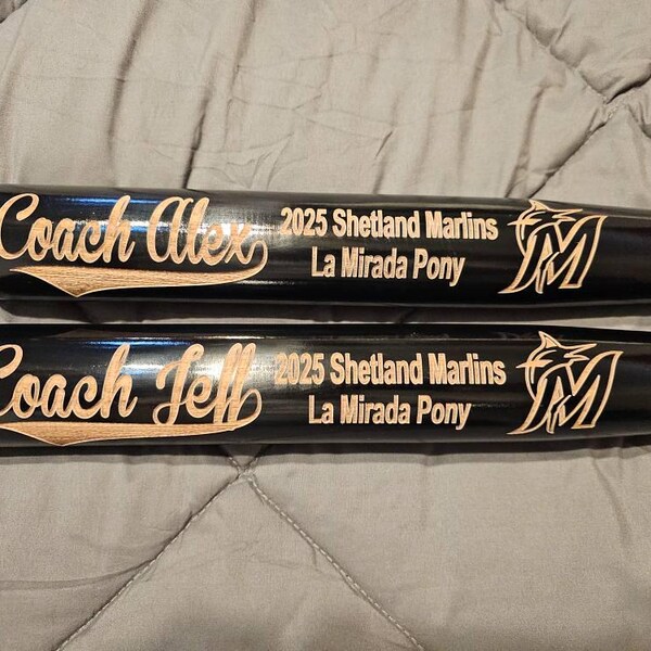 Team Bat, Personalized Bat, Mini Baseball Bat, Team Gift, Wedding Gift ...