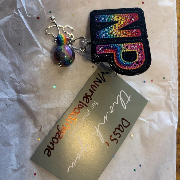 Pink Scrub Top Charm for Badge Reels and Shoe Charms Cute Nurse ...