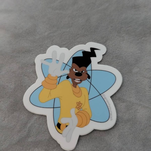 Holographic Powerline Sticker | Goofy Movie Sticker | Disney Sticker ...
