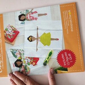 Enchanted Paper Dolls Quilt Pattern Book A Mix and Match - Etsy