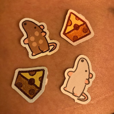 RAT Stickers Waterproof Holographic Stickers, Rat Sticker, Derpy ...