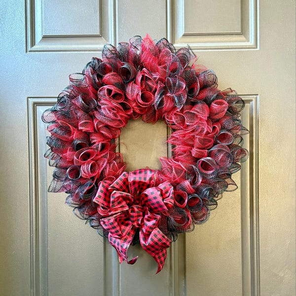 Rainbow Love Infinity Wreath - Etsy