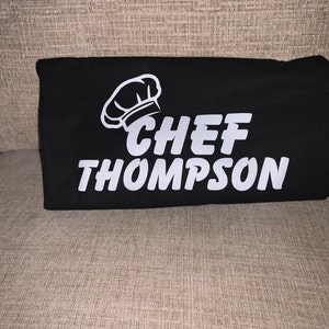 Custom Chef Hat Personalize With Any Name Adjustable | Etsy