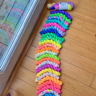 Pastel Neon Wool Top - Etsy