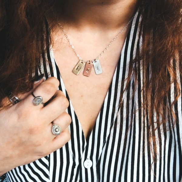 Runic Symbol Jewelry Viking Jewelry Silver Viking Rune Necklace Norse ...