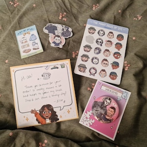 The Many Faces of 141 Sticker Sheet Cute COD MWII Stickers - Etsy UK