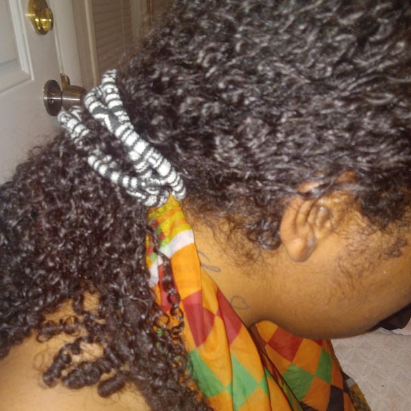 No Wire Dreadlock Loc Ties, Long Cotton Hair Tie, Thick Hair Holder ...