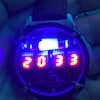 Cyberpunk Nixie Tube Clock Integrated in A Disassembled Mechanical ...